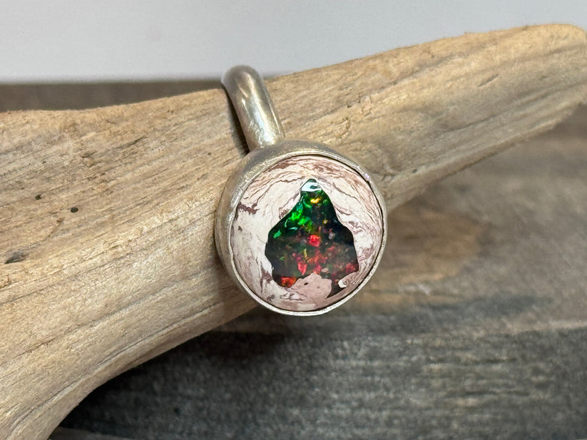 Fire Opal Ring – Emily Holmes Design